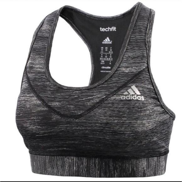 adidas | Intimates & Sleepwear | Adidas Tf Techfit Macrohth Sports Bra ...